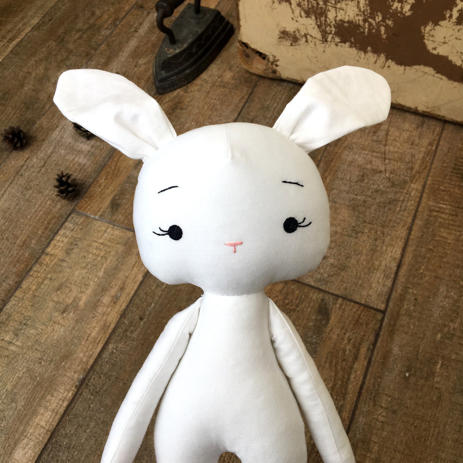 Pattern Bunny Doll PDF 14 Inch Stuffed Animal Rag Doll Rabbit - Etsy