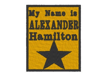 Hamilton patch | Etsy