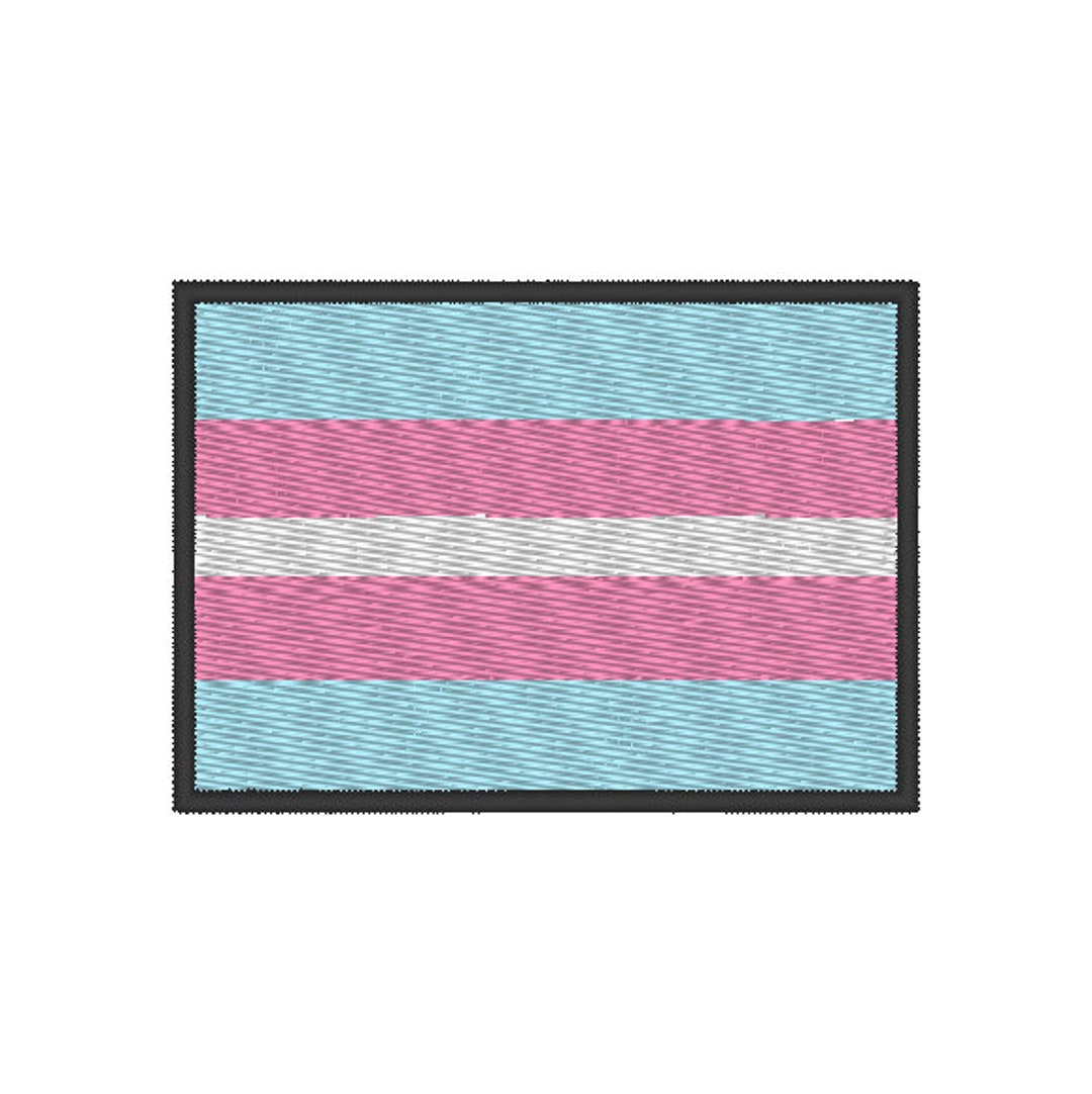 Transgender Pride Flag Patch - Etsy