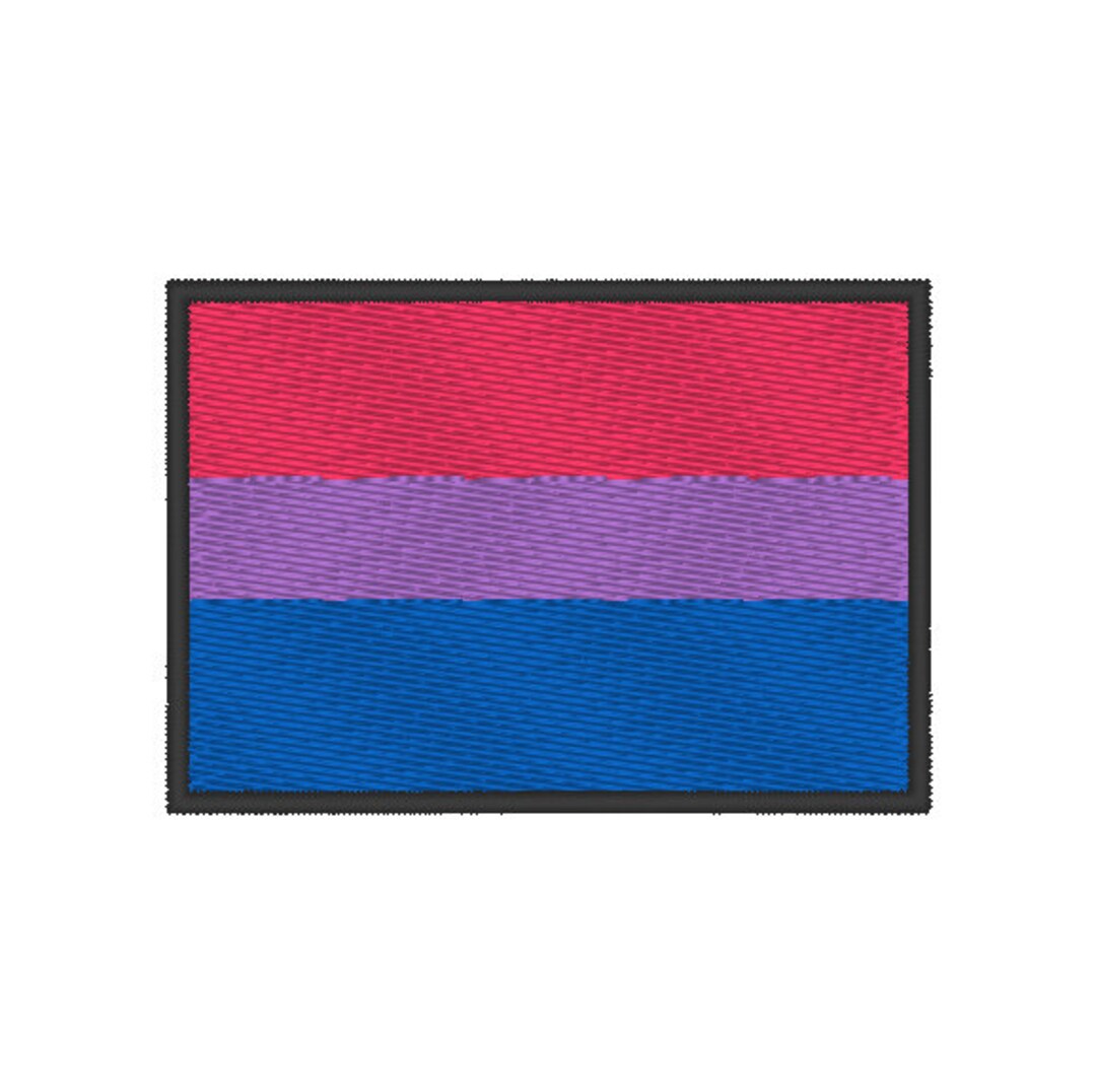 Bisexual Pride Flag Patch - Etsy