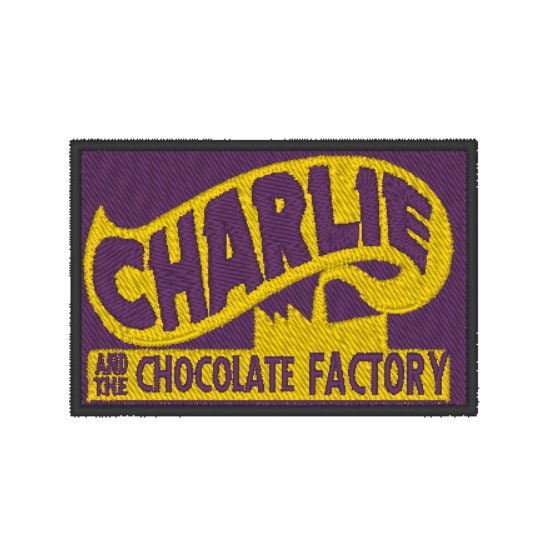 Charlie and the Chocolate Factory Patch - Etsy
