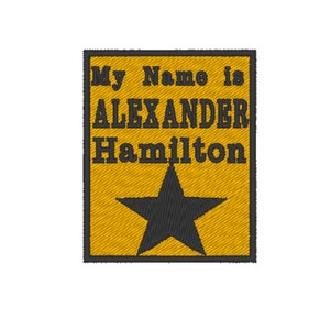 Hamilton Patch - Etsy
