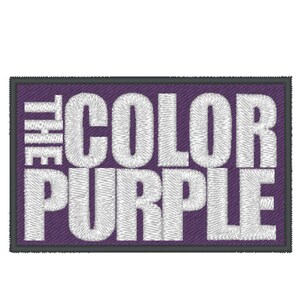 The Color Purple Patch - Etsy