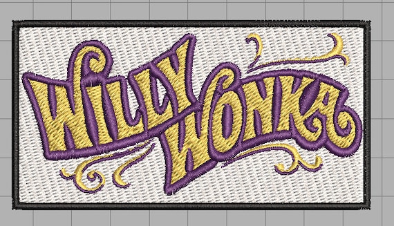 Willy Wonka Patch | Etsy