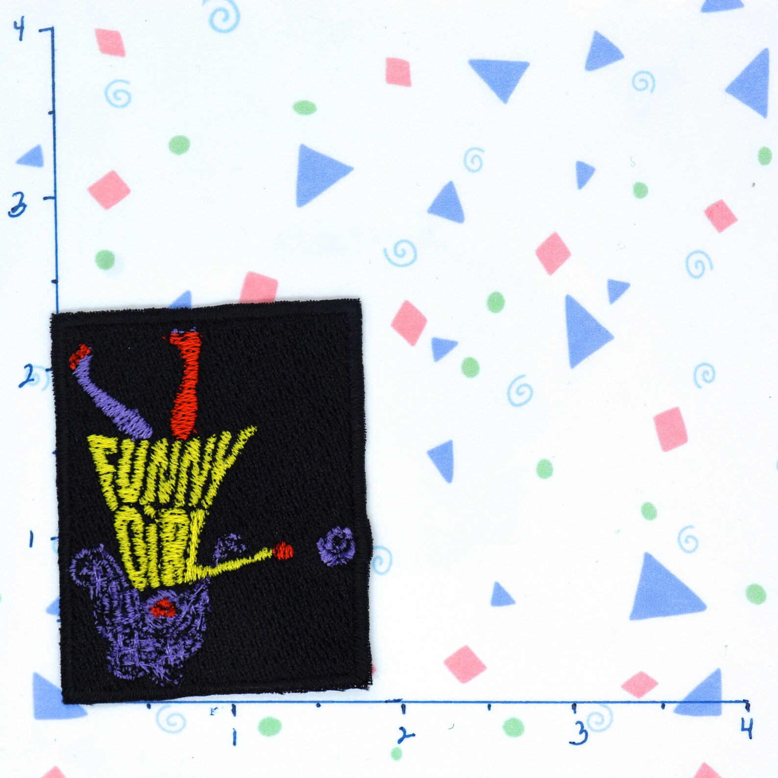 Funny Girl Patch - Etsy