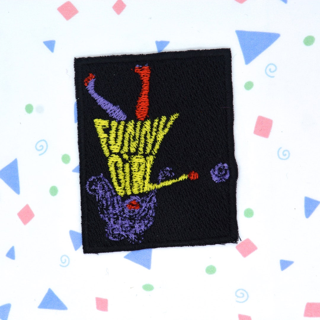 Funny Girl Patch - Etsy