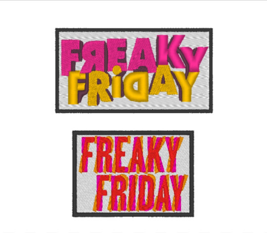 Freaky Friday Patch - Etsy