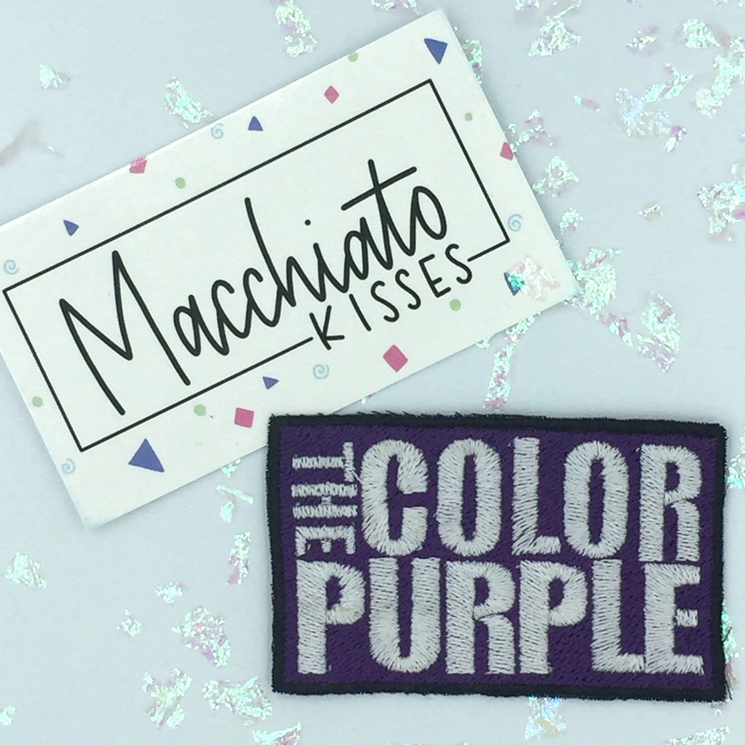 The Color Purple Patch - Etsy