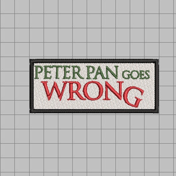 Peter Pan Patch - Etsy