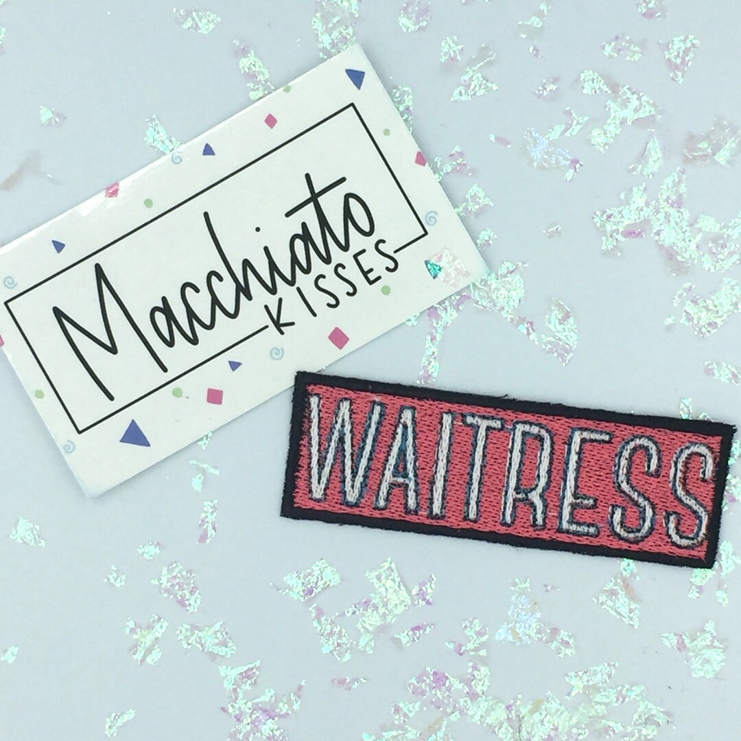 Waitress Patch - Etsy