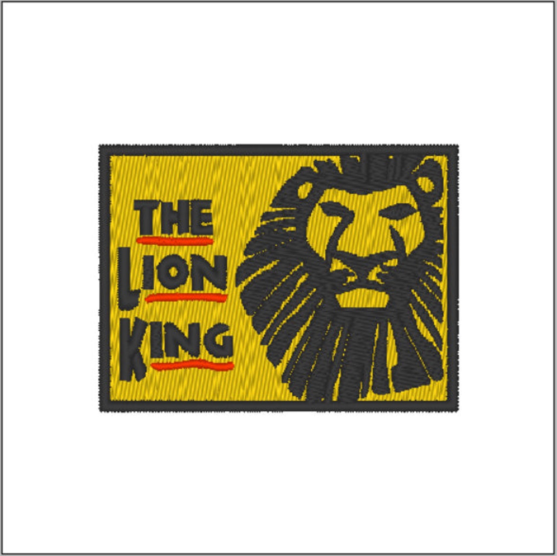 Lion King Patch - Etsy