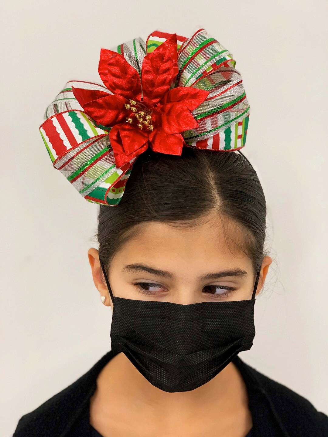 Festive Holiday Fascinator, Christmas Tree Headdress ,photo Session ...