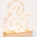 Light up Letter & | Custom Name Copper Light up Letter | Bedroom Living ...