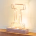 Light up Letter I | Custom Name Copper Light up Letter | Bedroom Living ...