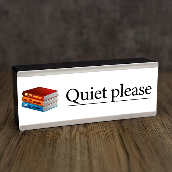 Quiet Please Light Sign - Etsy