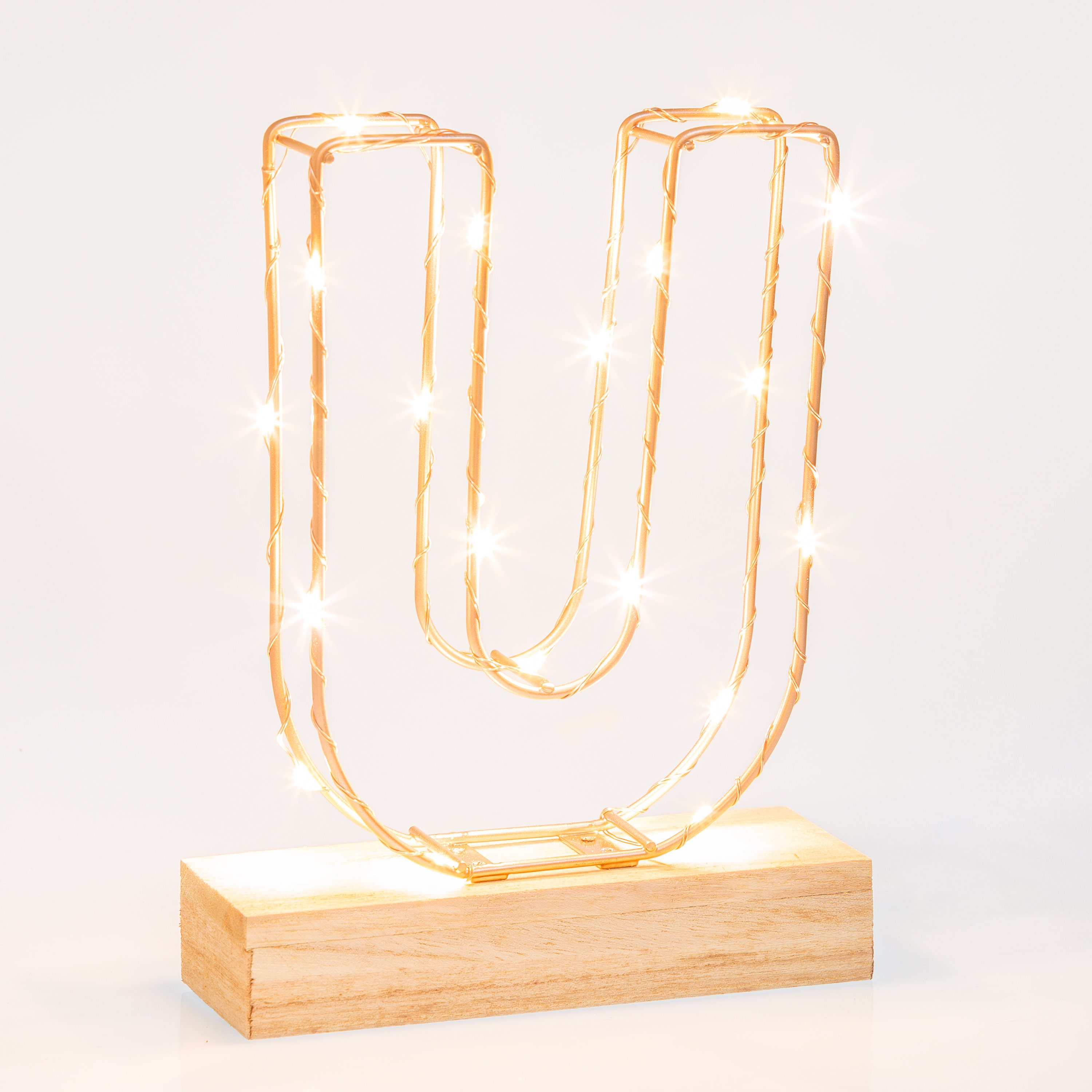 Copper Wire LED Letter Light | Custom Alphabet Home Decor - Etsy UK