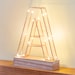 Light up Letter A | Custom Name Copper Light up Letter | Bedroom Living ...