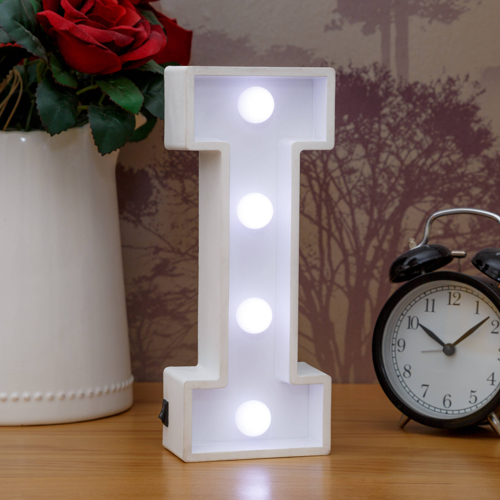 Light up Letters I Marquee Letters LED Bedside Lamp White - Etsy UK