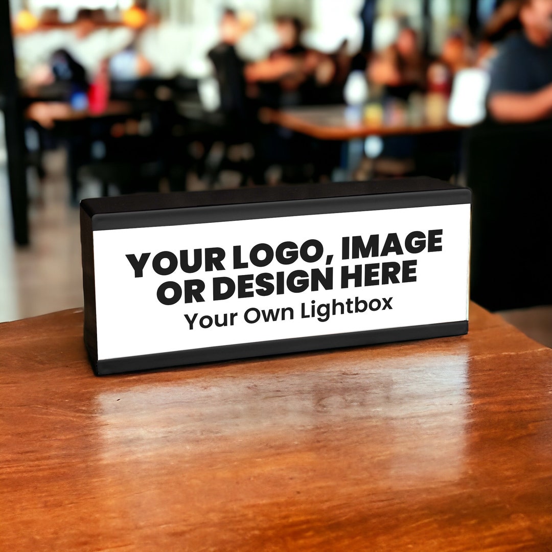 Logo Light Box | Custom Design Print Lighting | Illuminated Custom ...