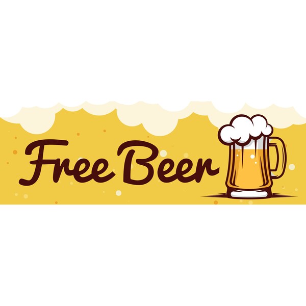 Beer Sign Insert - Etsy