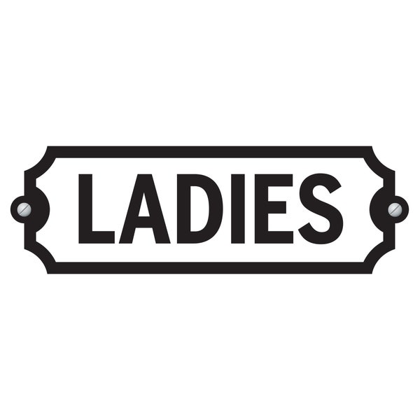 Ladies Only Sign - Etsy