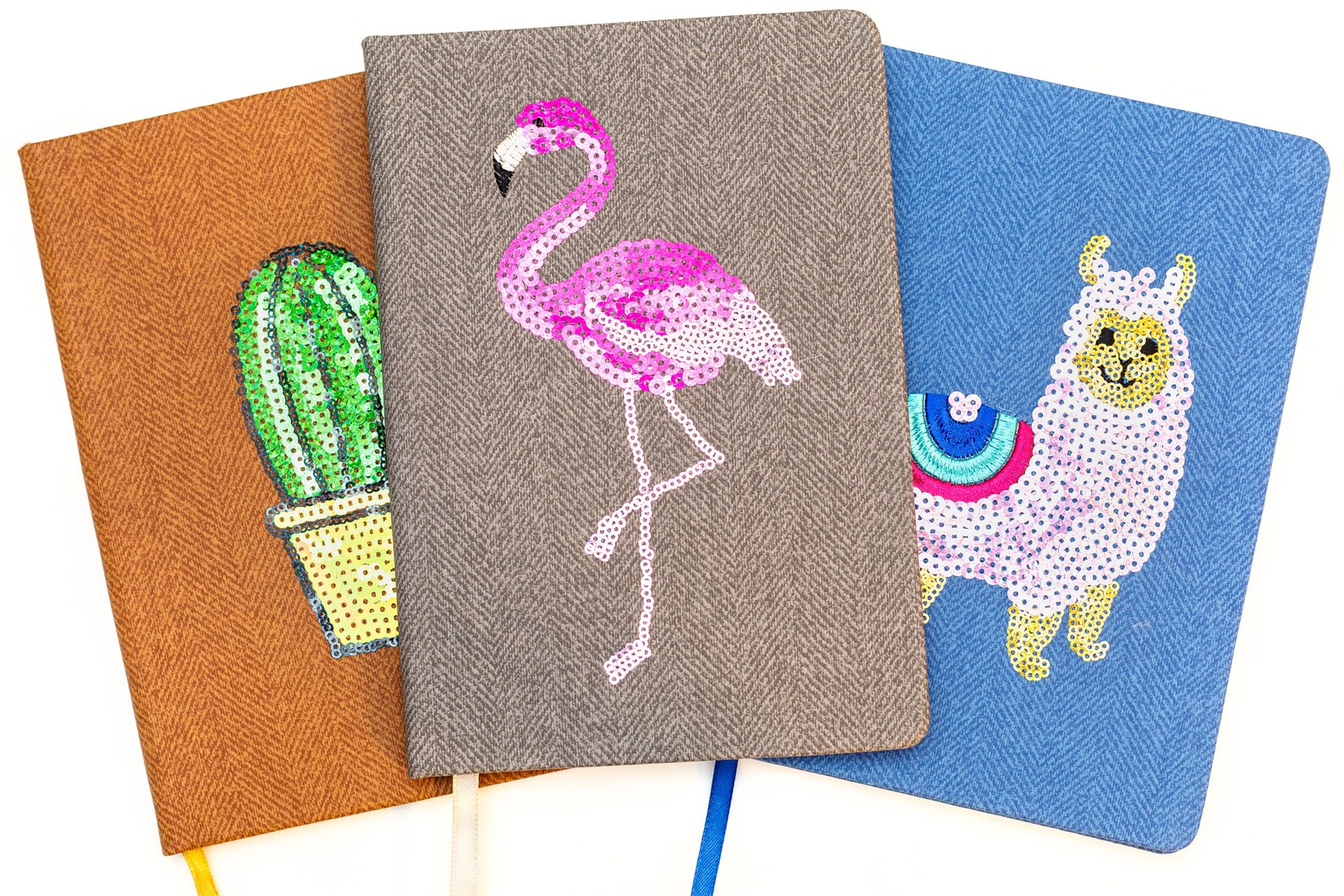 Pink Llama A5 Notebook Llama Notepad Gift Sequin Llama - Etsy UK