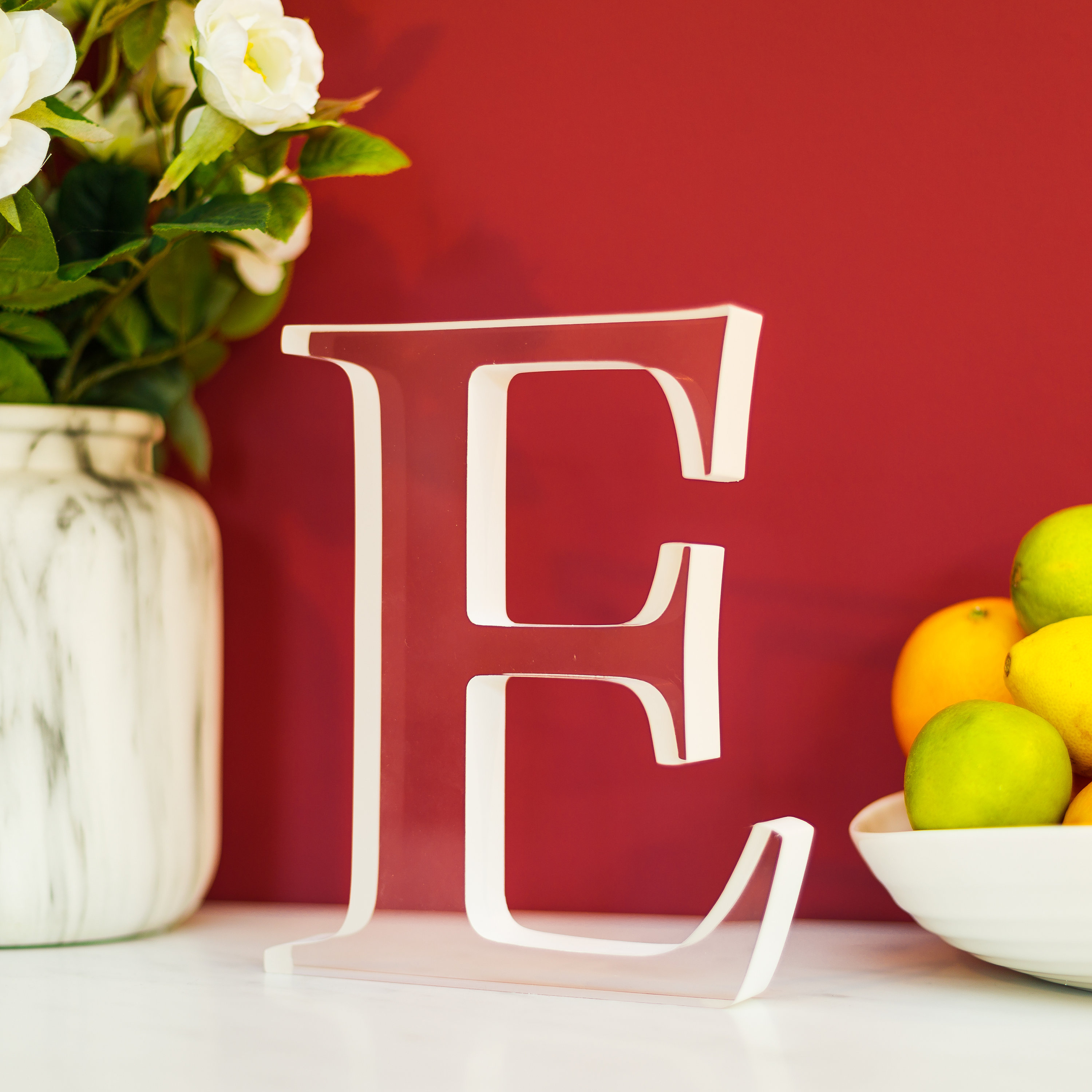 Letter E Gift / Freestanding Gift / Living Room Decorative | Etsy UK