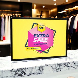 Logo Light Box XL | A4 Custom Design Print Lighting | Illuminated ...