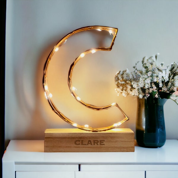 Marquee Letter C - Etsy
