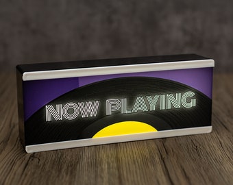 Now Playing Sign - Etsy UK