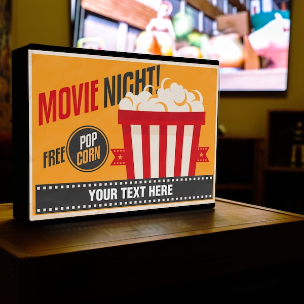 Movie Poster Light Box - Etsy