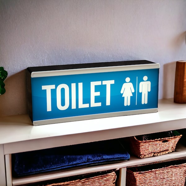 Toilet Sign - Etsy