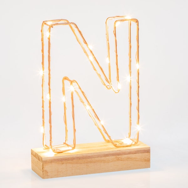 Metal Letter N - Etsy