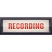 Light up Recording Studio in Use Sign Illuminated Music Entertainment ...