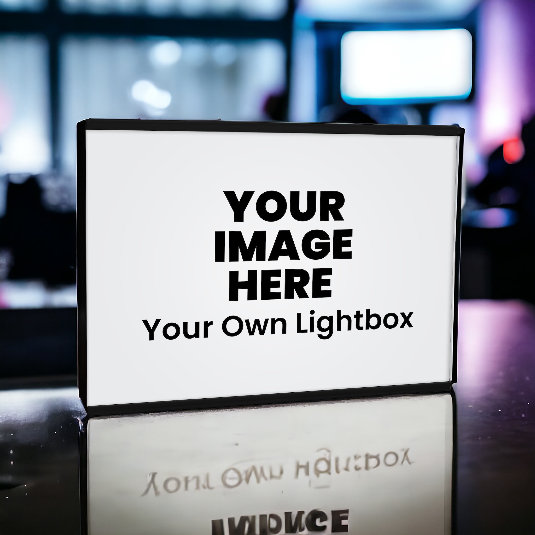 Logo Light Box XL | A4 Custom Design Print Lighting | Illuminated ...