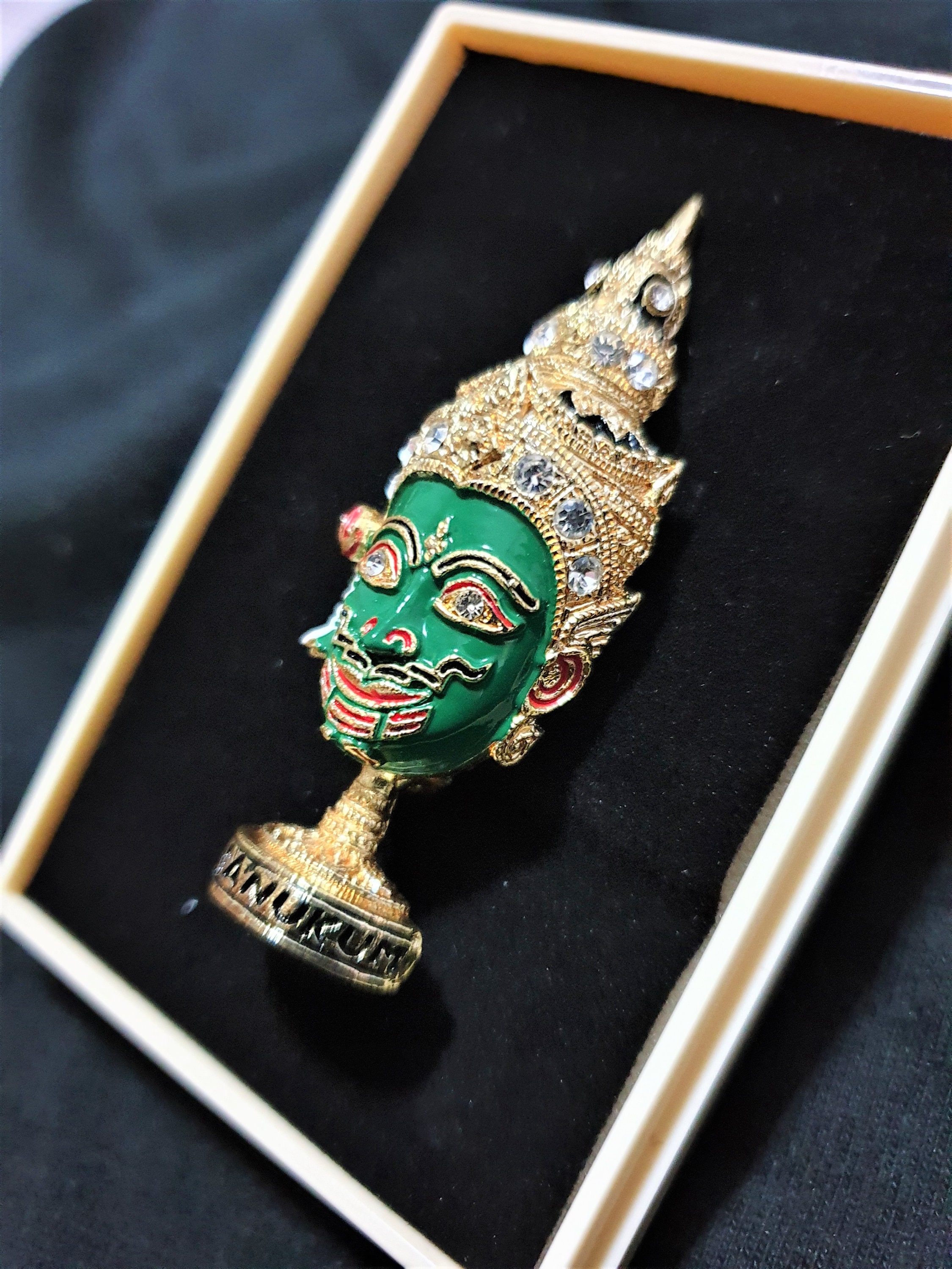 Brooch Pin Thai Style From Thailand Khon Thai Performance - Etsy