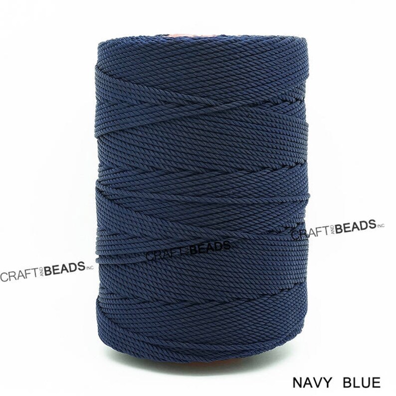 1MM 100% Nylon Twisted Cord Thread Macrame Beading Crochet - Etsy
