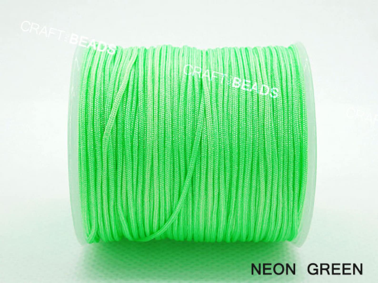 1MM Superior Quality Nylon Chinese Knot Cord Shamballa Macrame - Etsy