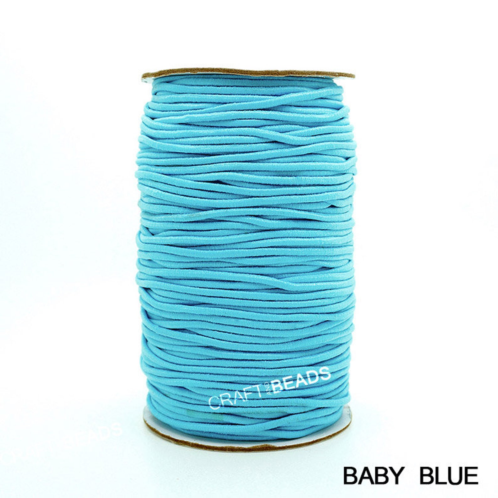 2MM Nylon Coated Round Elastic Cord Rubber Stretch String Mala - Etsy ...