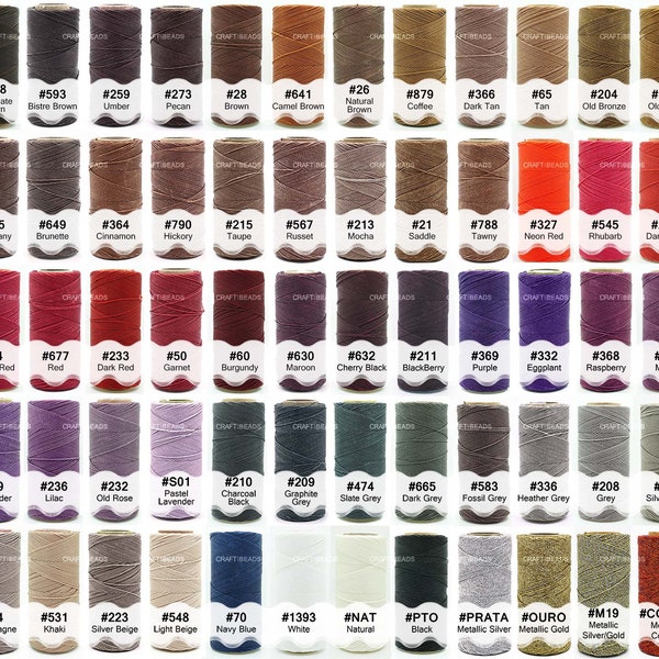 Waxed Bracelet Beads - Etsy