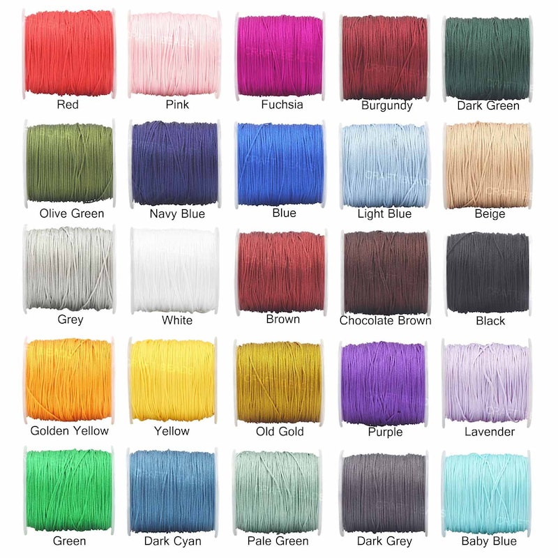 Silk Cord .8 Mm - Etsy