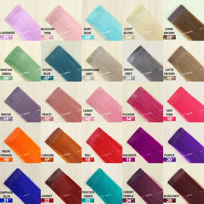 Hair Extensions Clip In - Etsy