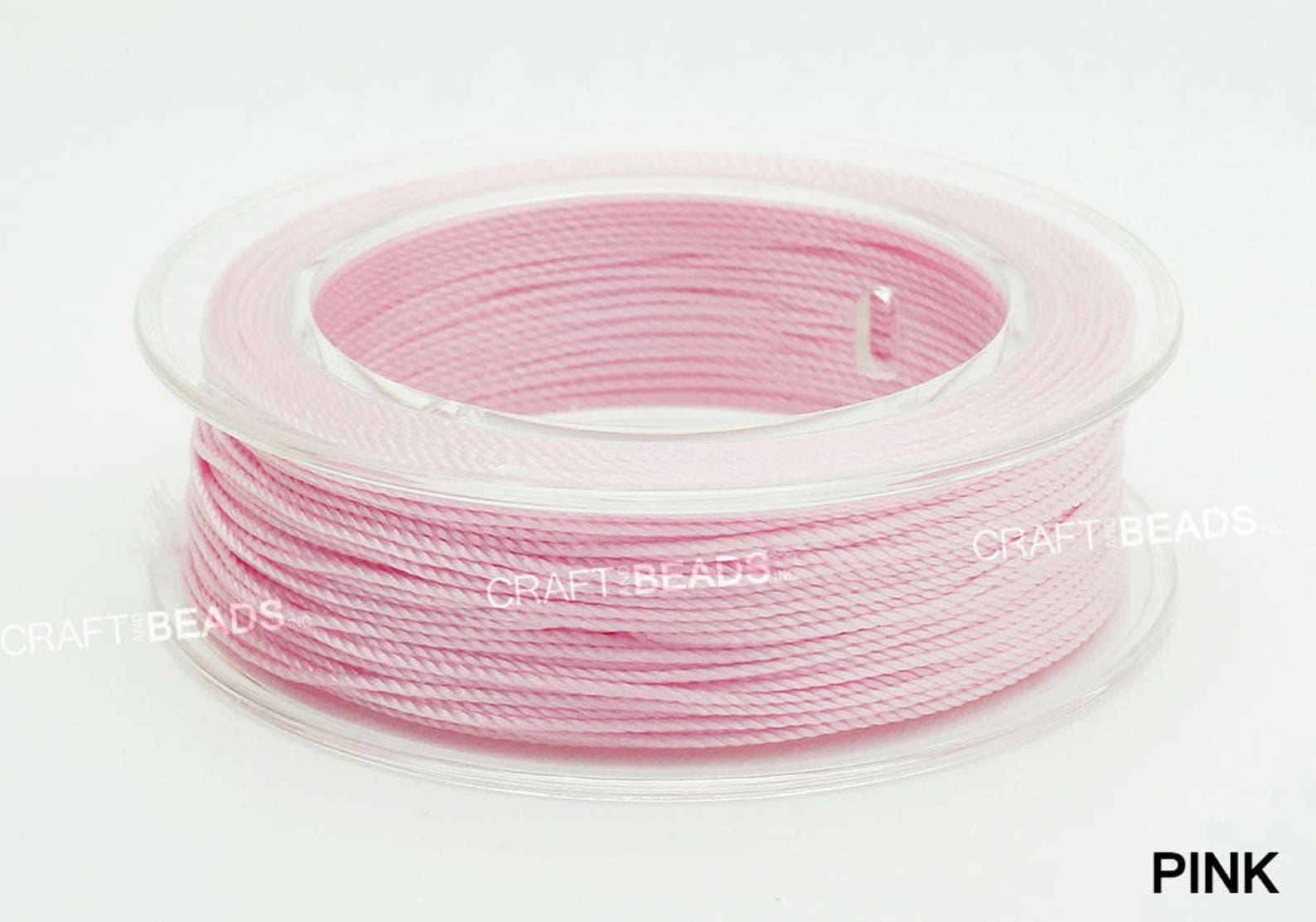 0.3MM 0.45MM - 100% Nylon Twisted Cord Thread Micro Macrame Beading ...