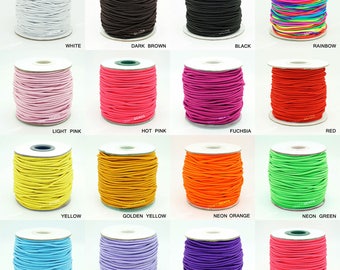 2mm Round Elastic - Etsy