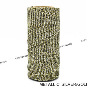 126 Colors Linhasita 1MM Waxed Polyester Cord Macrame Knotting String ...
