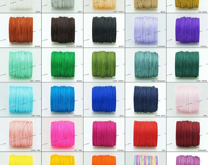 0.8mm 130 Yards Braided NYLON Cord Nylon Silk Chinese Knot - Etsy