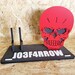 Personalised Skull Head Gaming Stands Headset and Controller Holder ...