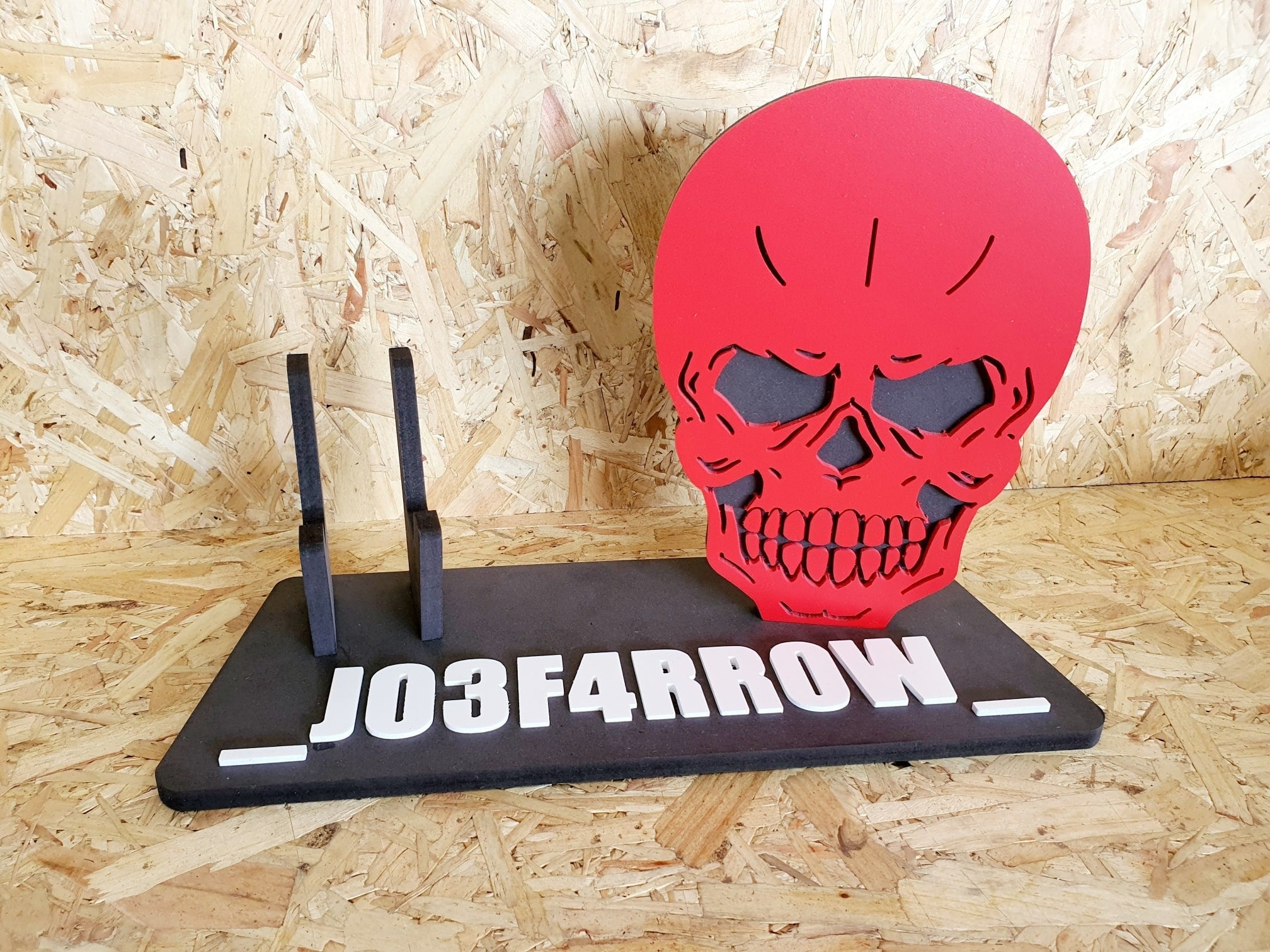 Personalised Skull Head Gaming Stands Headset and Controller | Etsy