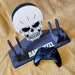 Personalised Skull Head Gaming Stands Headset and Controller Holder ...