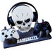 Personalised Skull Head Gaming Stands Headset and Controller Holder ...